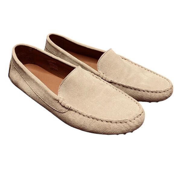 M. Gemi | Shoes | M Gemi Thefelize Sand Stone Tan Italian Suede Driving ...